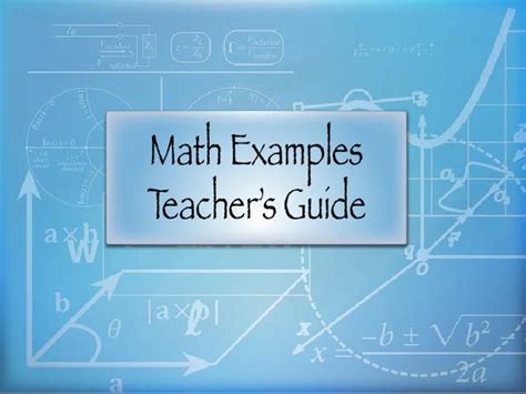 math examples teacher s guide graphs of rational functions media4math