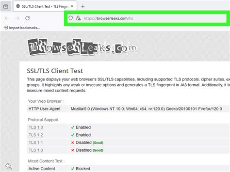 How To Check The Tls Version On A Website 4 Easy Methods