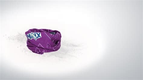 Haix Multifunctional Loop Purple The Personalized Headgear That Adapts