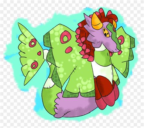 Dustox X Plushie Peophin Pokemon Fusion Cartoon Hd Png Download
