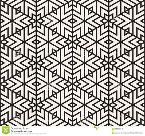Vector Seamless Pattern Modern Stylish Texture Repeating Geometric Tiling From Striped