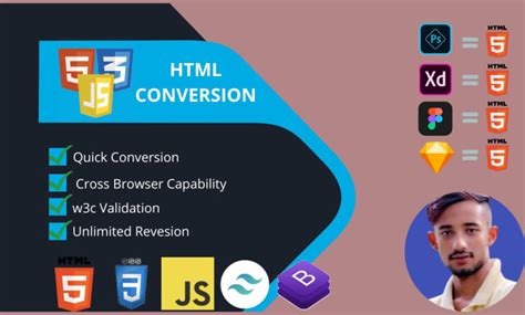 Convert Psd To Html Figma To Html Responsive Web Template By Abdullahsohag9 Fiverr