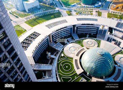 Courtyard Of Hefei City Government Office Building Hefei Anhui