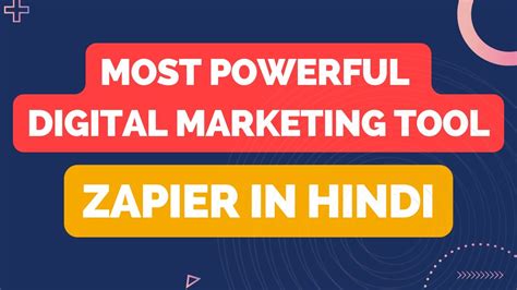 zapier tutorial for beginners in hindi most powerful tool in digital