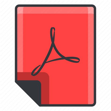 Adobe Document Extension File Format Page Icon Download On Iconfinder