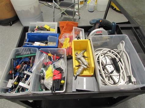 Machines Used Assorted Hand Tools