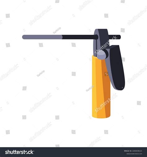 Welding Torch Metalworking Vector Illustration Cartoon Stock Vector