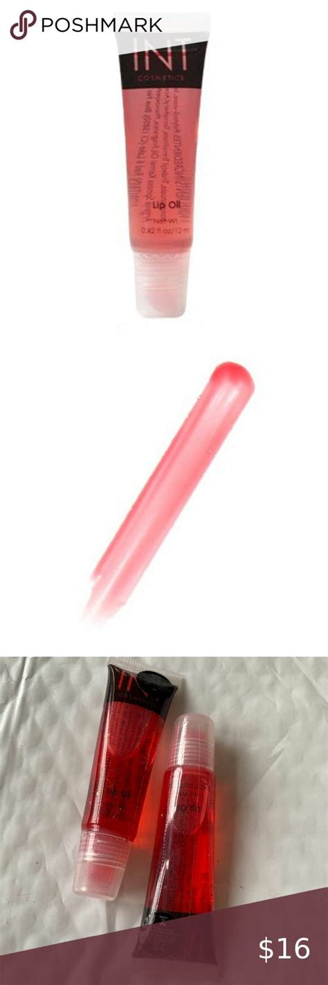 Int Cosmetics Lip Oil Sheer Red Set Of 2 Lip Oil Cosmetics Lips