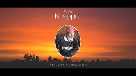 Casper Hendrik Badenhorst Begrafnis Diens Youtube