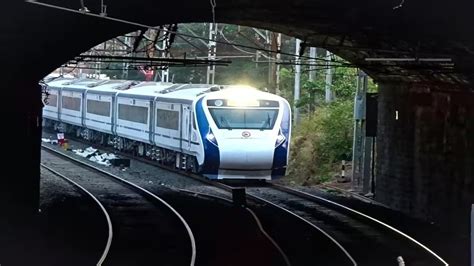 Madgaon Mumbai Vande Bharat Express Passes Through Scenic Konkan