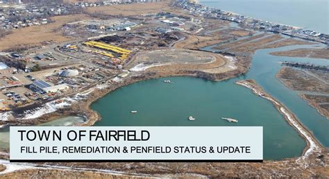 Fairfield Officials Receive Update On Remediation And Penfield Pavilion