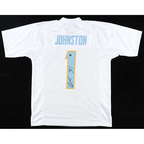 Quentin Johnston Signed Jersey Beckett Pristine Auction