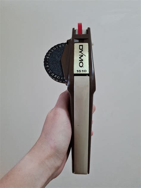 Vintage Working Manual Label Printer Hobbies And Toys Stationery