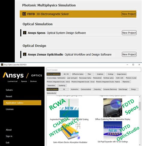 Lightbridge Ansys Lumerical 2023r2リリース
