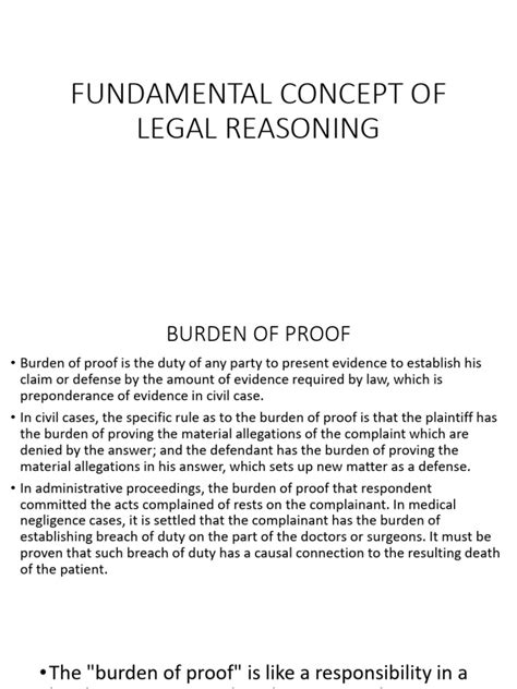 Topic 4 Fundamental Concept In Legal Reasoning Pdf Precedent