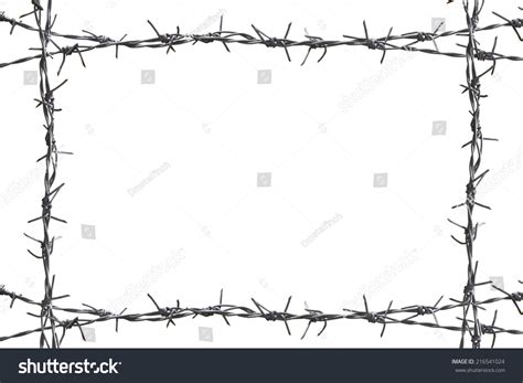 Barbed Wire Page Border
