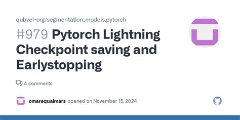 Pytorch Lightning Checkpoint Saving And Earlystopping · Issue 979