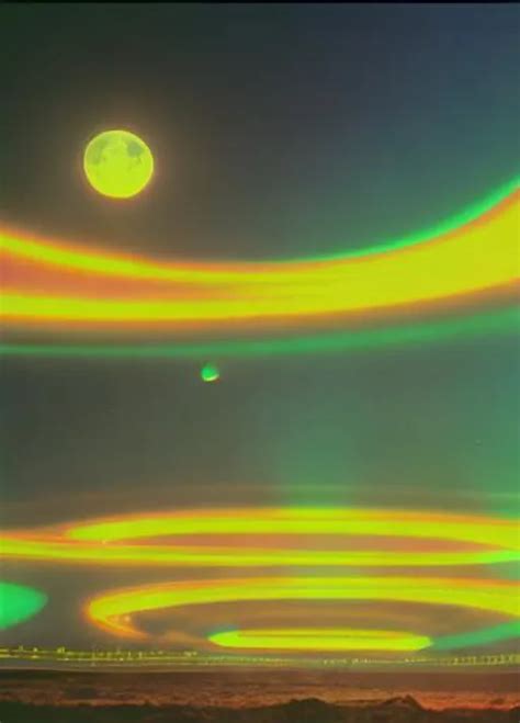 Retro Futurism Psychedelic Moon Cult Sci Fi OpenArt