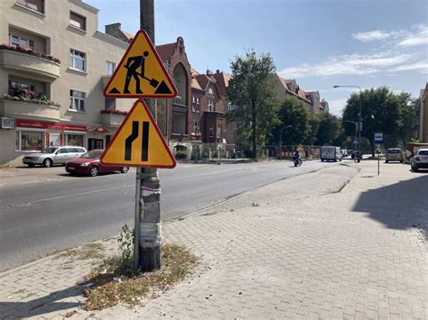Dziury po inwestycji na ul Wrzesińskiej znikną do 27 sierpnia Moje