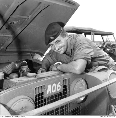 Bien Hoa Vietnam Constant Attention Is Given To Motor Vehicles Used By Australian Troops