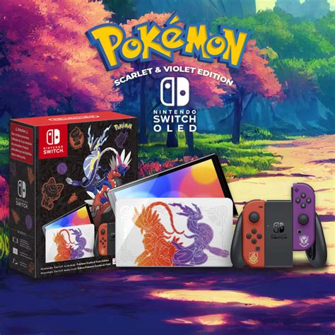 Nintendo Switch OLED Pokemon Scarlet & Violet Edition – Paragon ...