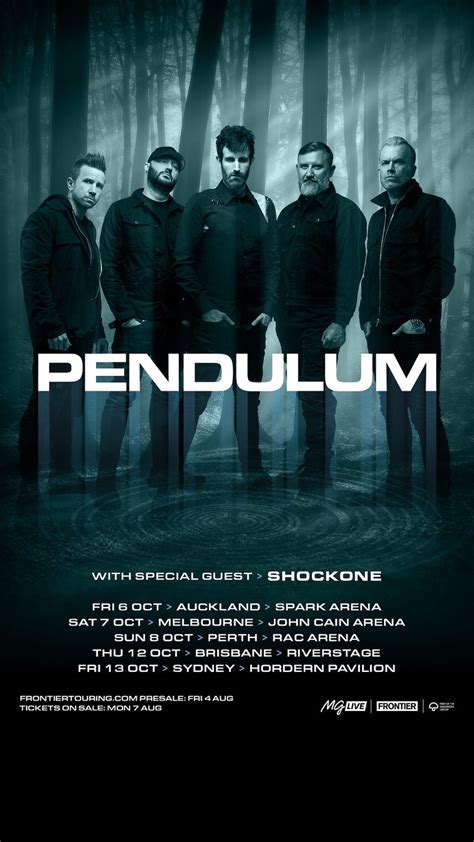 Pendulum Announce Massive Hometown Arena Show X Press Magazine Entertainment In Perth