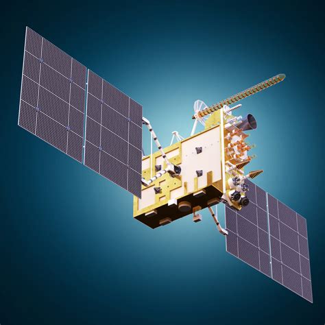 3d Satellite Glonass K Model