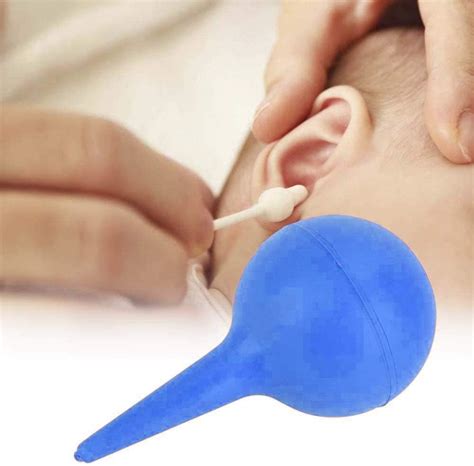 75ml Rubber Cleaning Ball Ear Cleaner Earwax Remover Bulb Syringe