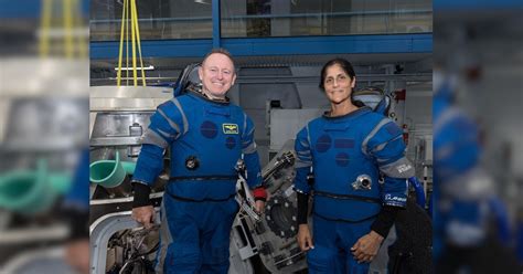 Nasa's stuck astronauts welcome newly arrived replacements to space station | World News ...