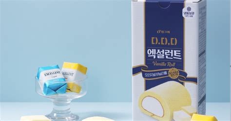 빙그레 엑설런트 오리지널 바닐라롤 출시