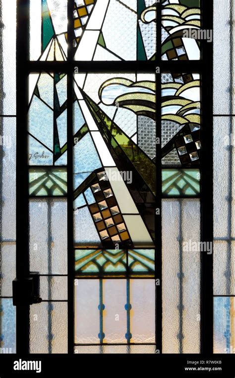 Art Deco Glass Doors