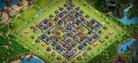 Die Anti Alles Base Rathaus Level 15 Link Hybrid Coc Clash Of