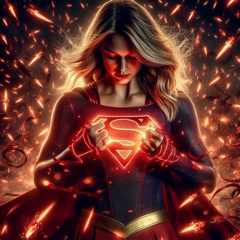 Red Lantern Supergirl Who Laughs By Popooobb On Deviantart