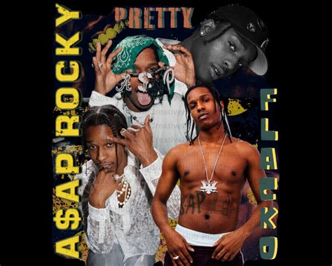 Asap Rocky Png Rap Bootleg T Shirt Design Digital File 4500x5100 300