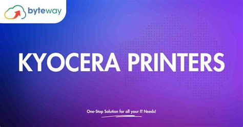Kyocera Printers Byteway