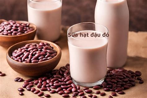 Sữa Hạt đậu đỏ Bổ Dưỡng Giúp đẹp Da Và Tốt Cho Sức Khỏe