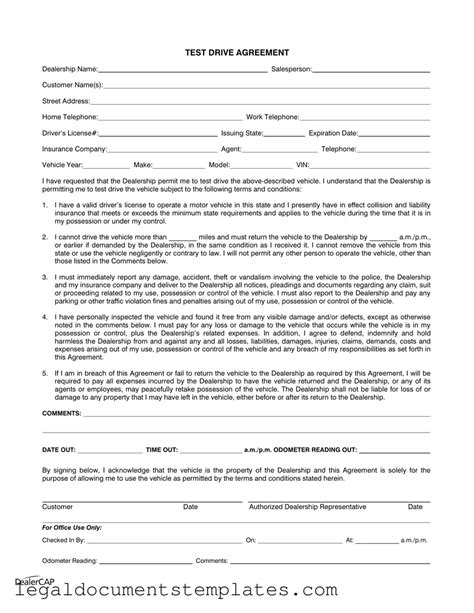 Fill Your Test Drive Form Now ⇒