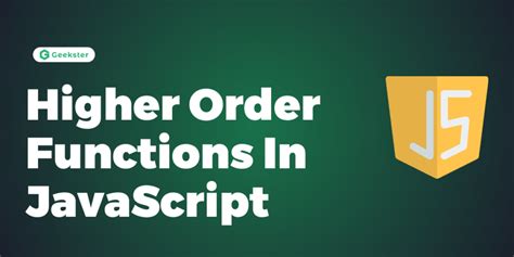 Higher Order Functions In Javascript With Example