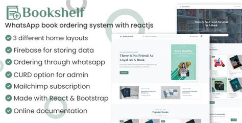 Bookshelf Whatsapp Book Ordering System Code Market