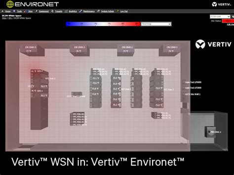 Vertiv Wireless Sensor Network Thermal Control And Monitoring