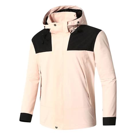 Waenqinla Mens Waterproof Windbreaker Jacket With Hood Lightweight