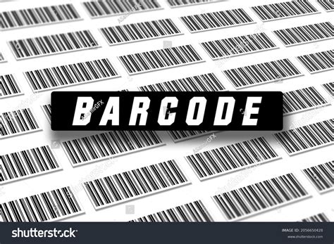 Barcode Abstract Art Design Using Stripes Stock Illustration 2056650428 Shutterstock