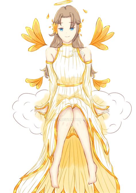 Redraw Flower Angel By J1nnie On Deviantart