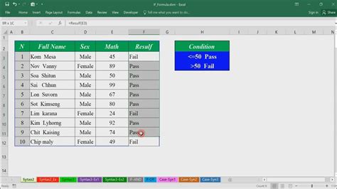 6 Control Statement If Elseif Youtube