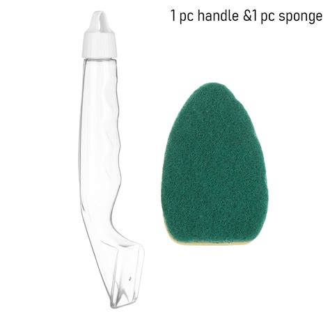 Replaceable Cleaning Brush With Refill Liquid Hand Vicedeal