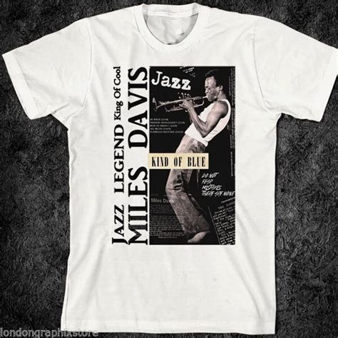 Jazz Miles Davis T Shirt Black History Music John Coltrane Sz S 3xl Top