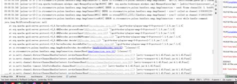 NetInputBuffer NullPointerException BUG Issue 92 Streamnative Aop