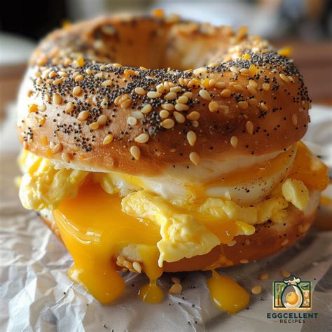 Scrumptious Egg And Cheese Bagel Recipe