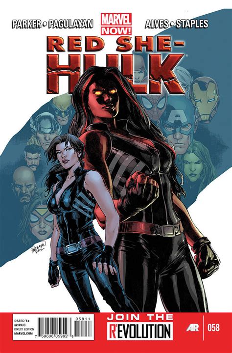 Red She Hulk Vs Domino