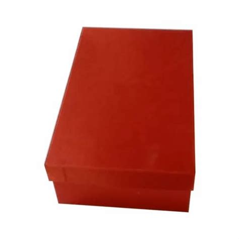 Rectangle Red Rectangular Rigid Box For Packaging Sizedimension 12